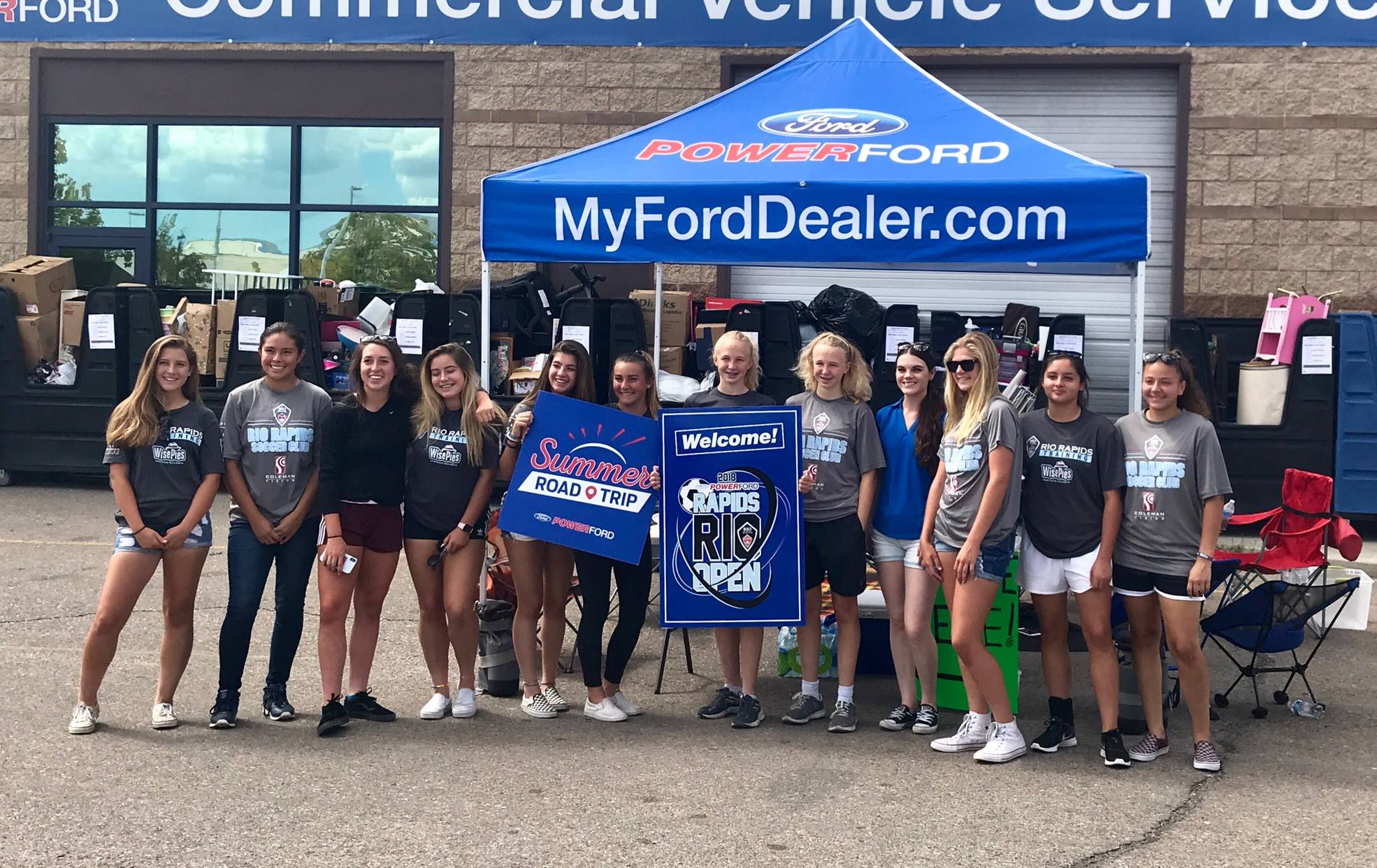 Rio 03G Community Service Project with Power Ford - New Mexico Rapids ...
